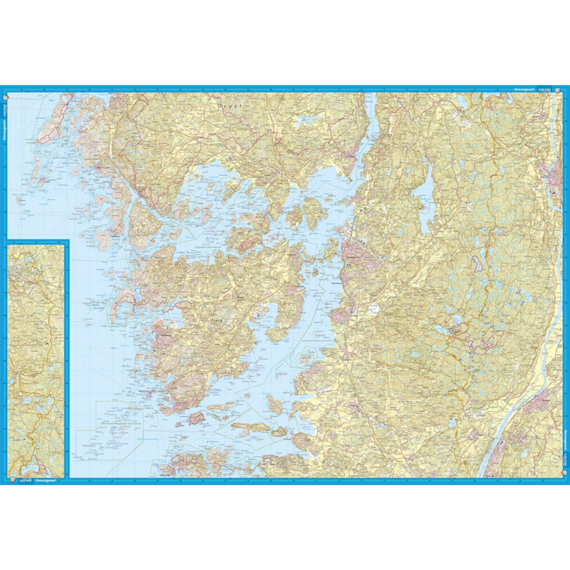 Köp Calazo Karta Tyvek, Södra Bohuslän | Kajaksidan.se